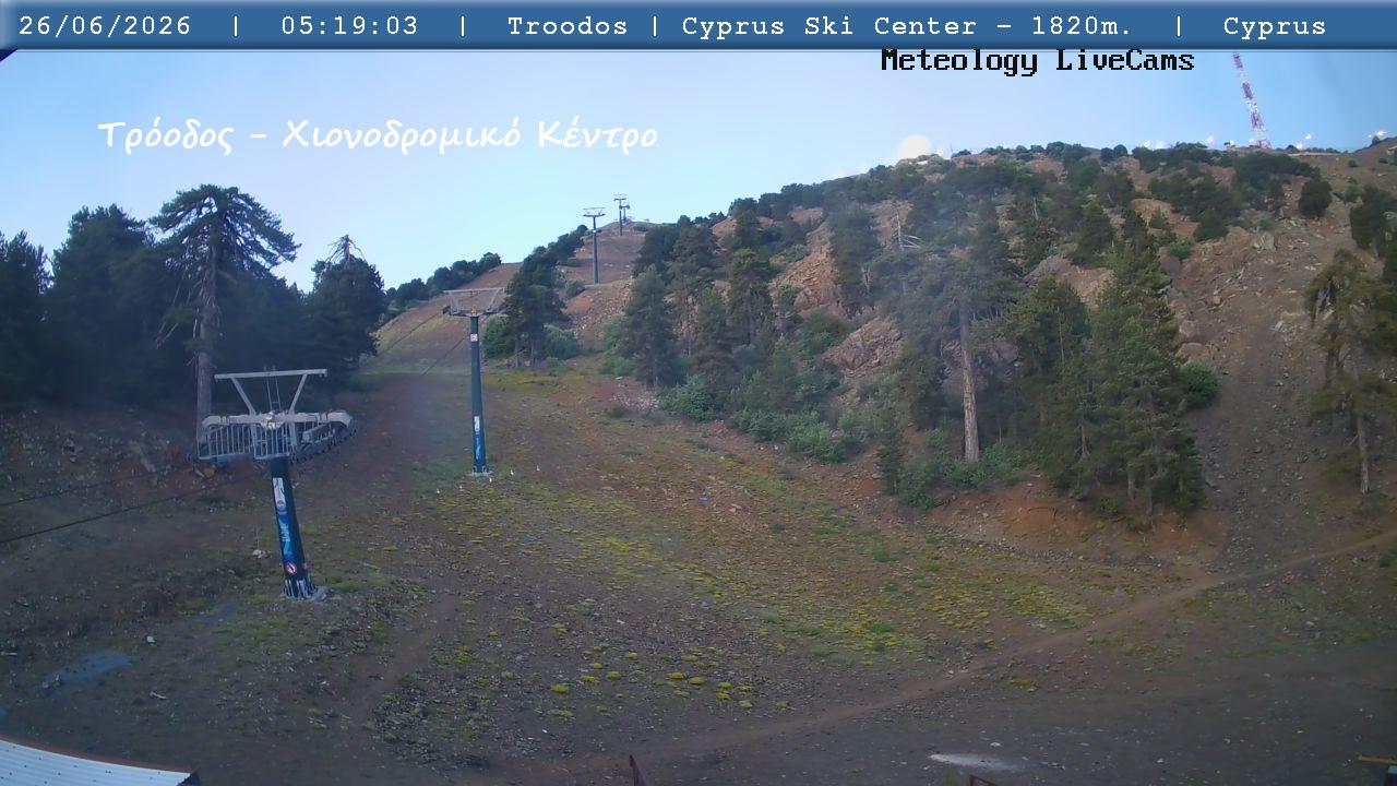Camera Troodos Cyprus - Meteology LiveCams